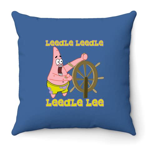 Mademark X Spongebob Squarepants Patrick Star Leedle Leedle Leedle Lee Throw Pillows Sold By