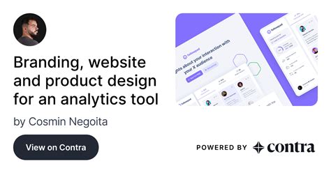 Branding Website And Product Design For An Analytics Tool By Cosmin Negoita