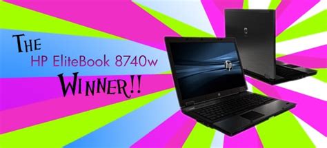 Winner Of The HP EliteBook W Mobile Workstation SolidSmack