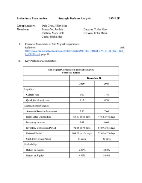 The Current And Non Current Classification Of Assets As Well As