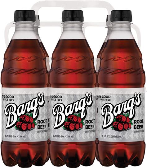 Barqs Root Beer 169 Fl Oz 6 Count Grocery And Gourmet
