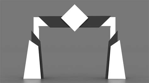 Arch Gate 01 Model Free Vr Ar Low Poly 3d Model Cgtrader