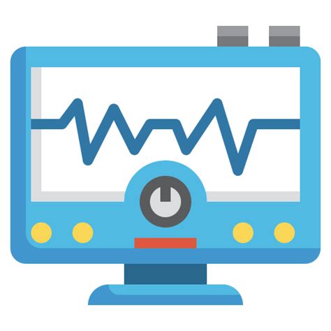 Electrocardiogram Surang Flat Icon