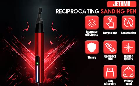 Mini Reciprocating Sander Pen Usb Rechargeable Electric Detail Sander