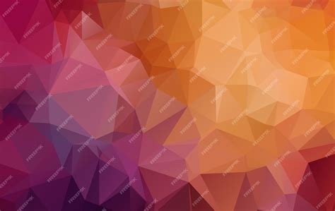 Premium Vector Abstract Polygonal Triangular Background Vector