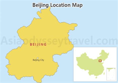 Beijing City Map Attractions Ring Roads Airports And Travel Routes