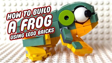 How to Build a Frog using LEGO Bricks - YouTube