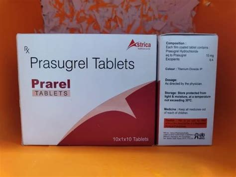 Prasugrel Tablets 10 Mg At ₹ 80box Khammam Id 2850532153930