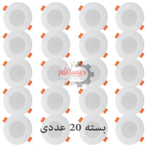 قیمت و خرید پنل ال ای دی 7 وات دیسانور مدل مهبد سقفی توکار بکلایت بسته