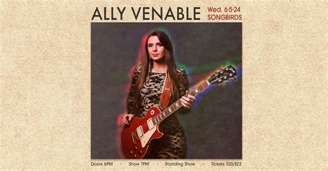 Ally Venable At Songbirds In Chattanooga Tn Songbirds