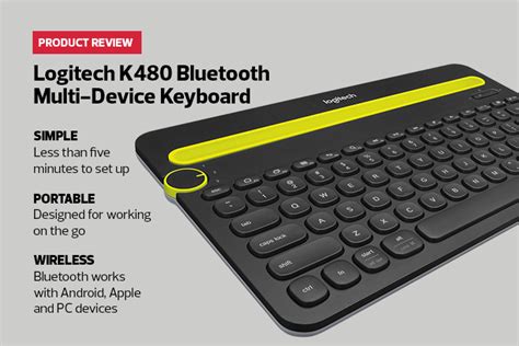 Review Logitech K480 Bluetooth Multi Device Keyboard Boosts Productivity Fedtech Magazine