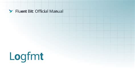 logfmt fluent bit official manual