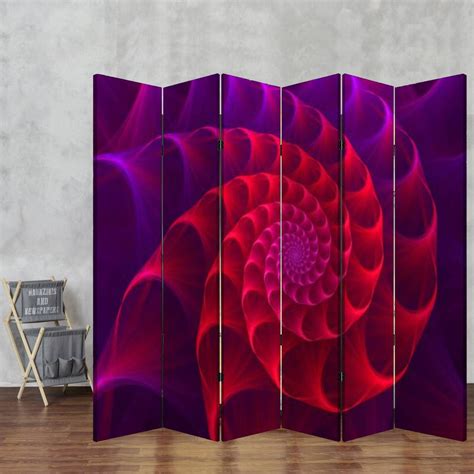 Purple Swirl Divider