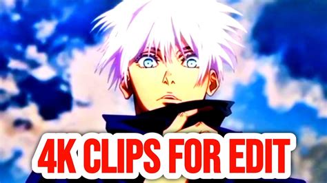 Free Download Gojo Satoru New 4k Twixtor Time Remap Clips For Edit