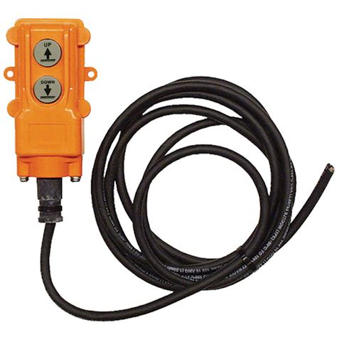 Remote Or Screw Mount Push Button Switch Wired With 10 16 3 Cable