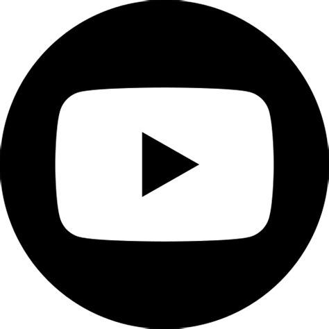 Youtube App Icon Aesthetic Black And White Ezildaricci