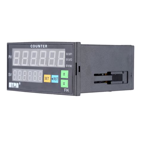 digital counter mini length batch meter 1 preset relay output count