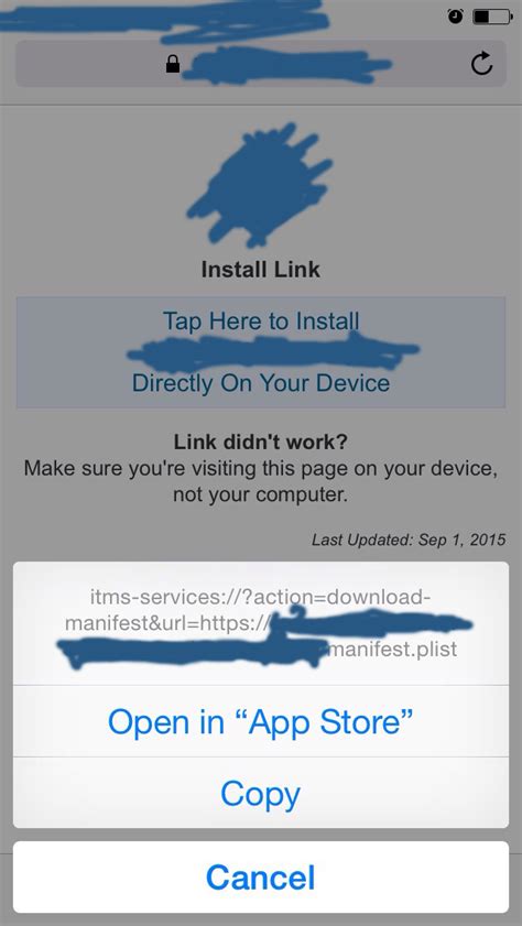 Iphone Adhoc OTA Build Created Using BetaBuilder Not Installing In IOS Stack Overflow
