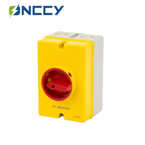 690v 20a 32a 40a 60a 80a Enclosure Box Ac Isolating Switch Isolating