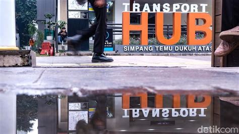 Asyik Halte Transport Hub Di Dukuh Atas Beroperasi