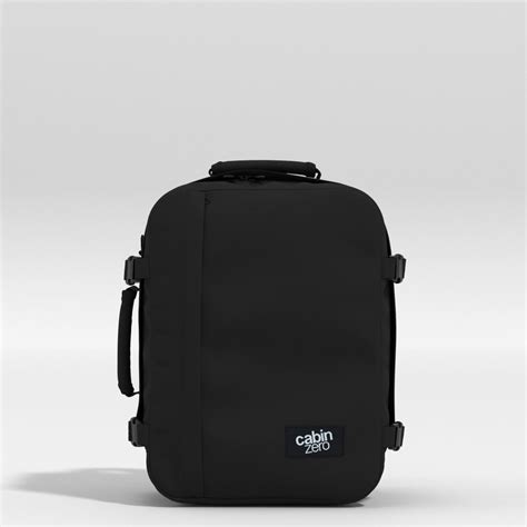 Classic Backpack And Rucksack 28l Absolute Black Cabinzero