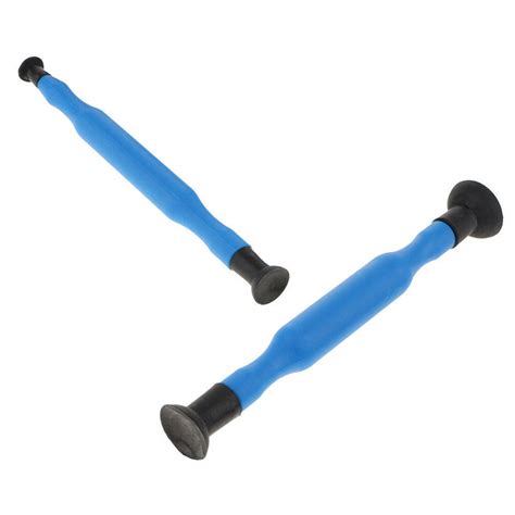 2pcs Valve Lapping Grinding Sticks Valve Lapper Tool With Suction Cups