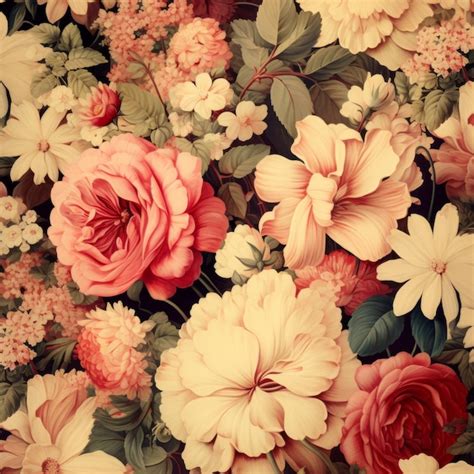 48000 Floral Nostalgic Pictures