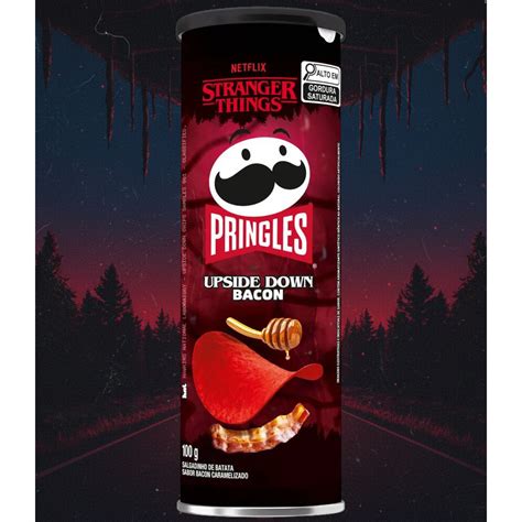 Pringles Stranger Things Bacon Caramelizado Upside Down Netflix