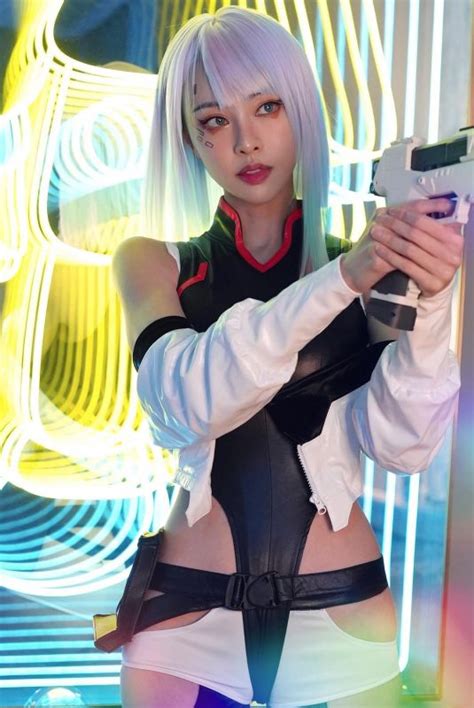 Cathryn Li For Cyberpunk Lucy Cosplay November Hawtcelebs
