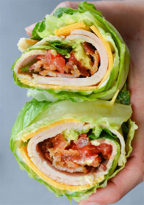 Keto Turkey Club Wrap Easy Wrap Recipes