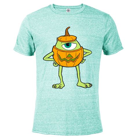 Disney And Pixars Monsters Inc Mike Pumpkin Halloween Short Sleeve