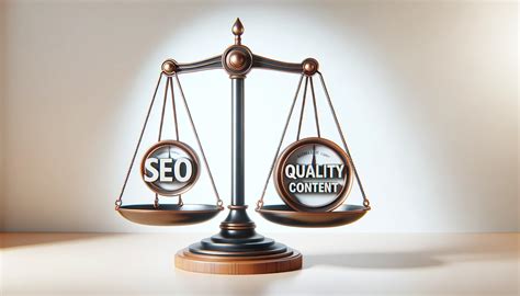 balancing content keywords with high quality content