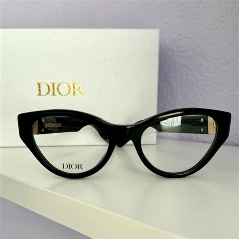 Dior Accessories New Dior Lady 9522o Bi 100 Black Cat Eye