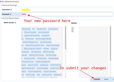 Freepbx Password Reset Gateway It