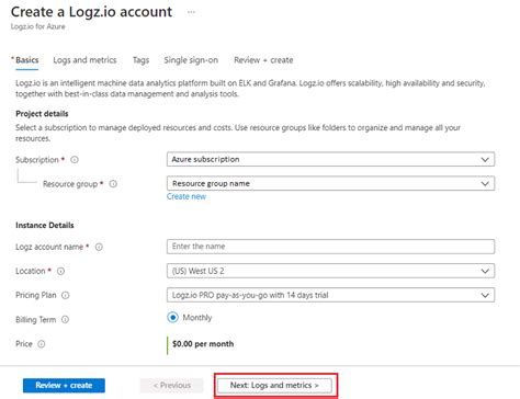리소스 만들기 azure native isv services microsoft learn