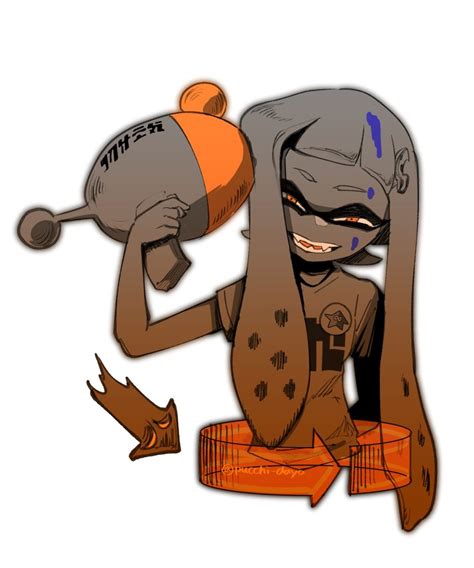 Puchiman Inkling Girl Inkling Player Character Nintendo Splatoon