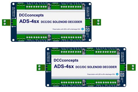 accessory decoder cdu solenoid drive sx 8 way with power off memory and