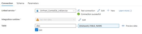runtime error when running lookup in azure data factory pipeline