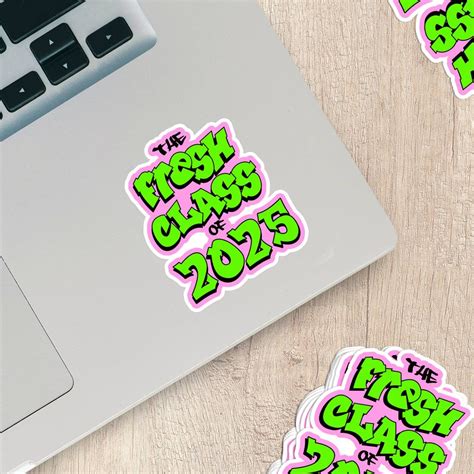 Fresh Class Of 2025 Sticker Etsy