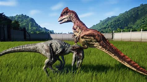 Jurassic World Evolution Velociraptor Vs Deinonychus Jurassic World