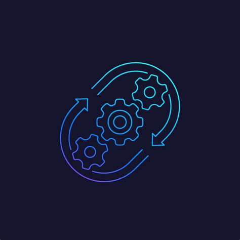 Production Cycle Process Vector Linear Icon 2238143 Vector Art At Vecteezy