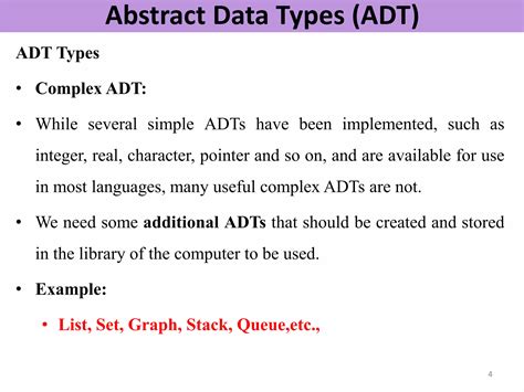 Abstract Data Types Pptx Computing Technology And Computing