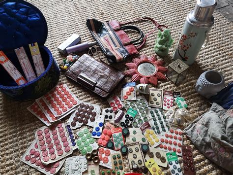 Fab Button Haul From The Car Boot This Morning Rthriftstorehauls