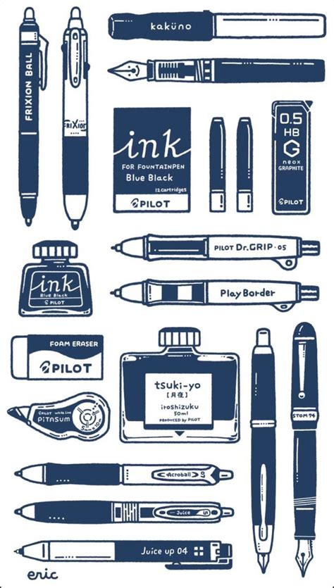 Pilot X Eric Small Things Rfountainpens