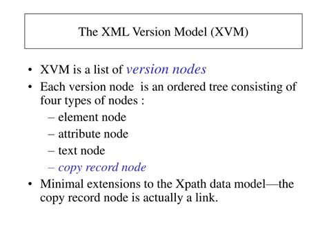 ppt version management for xml documents copy based vs edit based