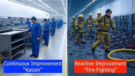 Continuous Improvement Vs Reactive Improvement