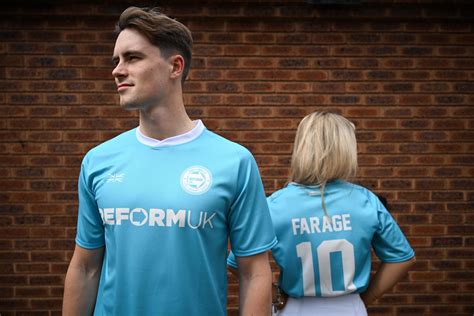 Reform Uk Home Shirt — Made In Britain Edition Reform Fc