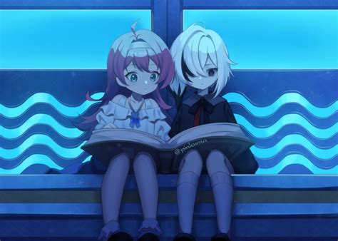 Arlecchino Clervie And Peruere Genshin Impact Drawn By Pinkuma