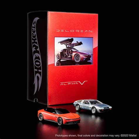 Hot Wheels 2023 Rlc Delorean Dmc 12 And Alpha5 Collector Set Mobile