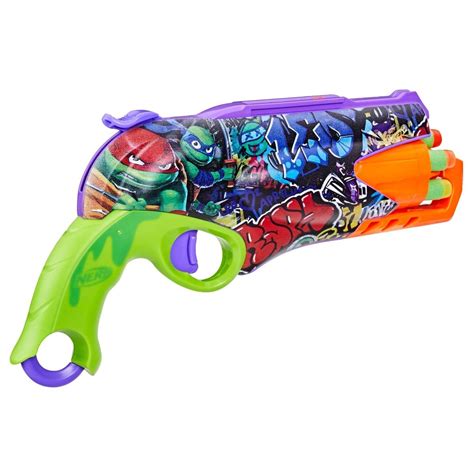 Teenage Mutant Ninja Turtles Nerf Blaster Action Figure News Toy